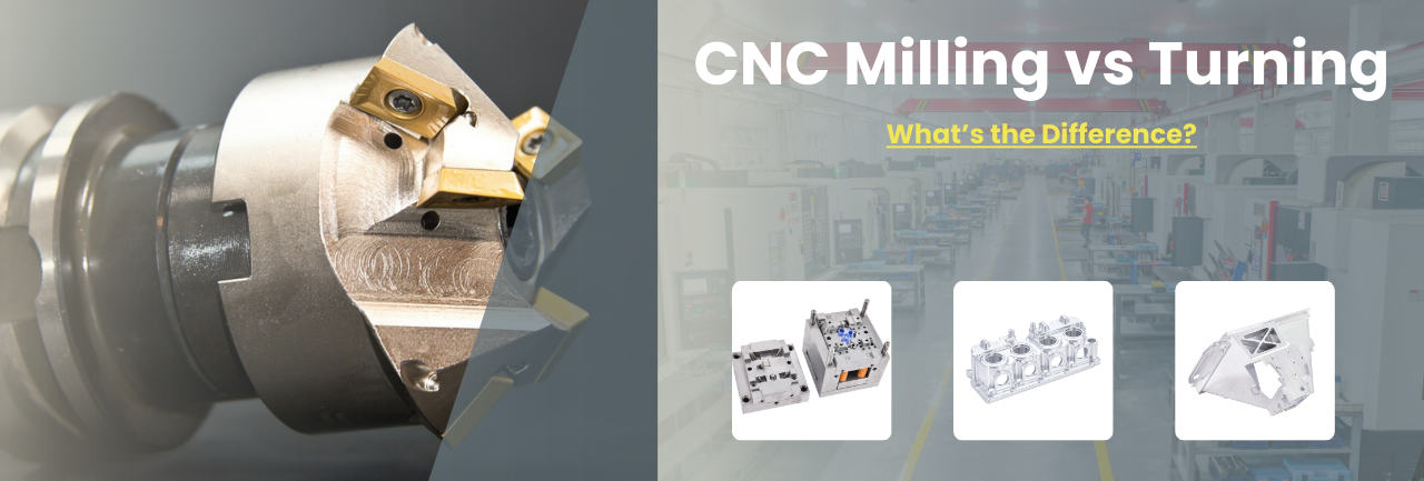 CNC Milling vs Turning: What’s the Difference?