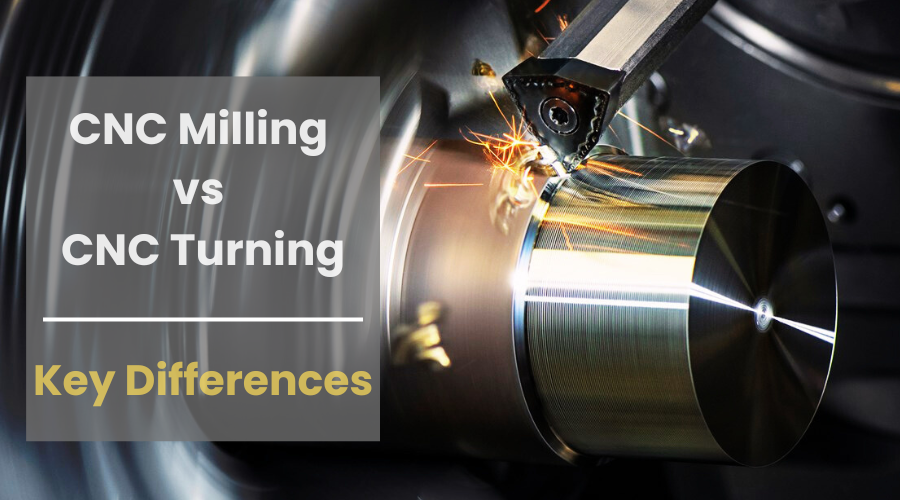 CNC Milling vs Turning: What’s the Difference?